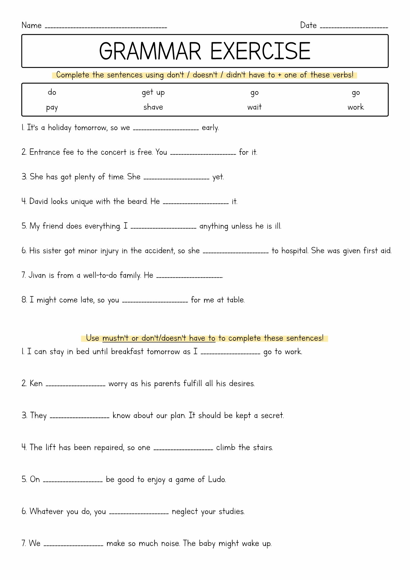 Free Printable Grade 9 English Worksheets - Printable Worksheets