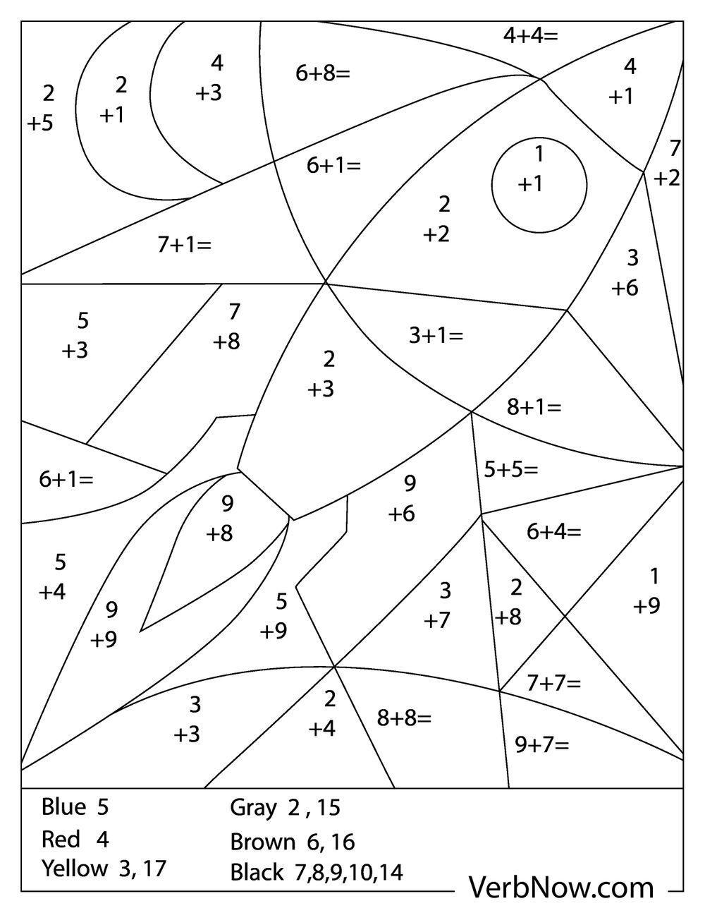 Free Printable Coloring Math Worksheets - Printable Worksheets