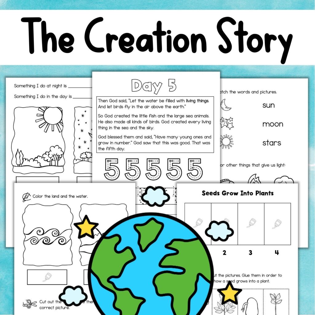 Free Printable Genesis Worksheets - Printable Worksheets