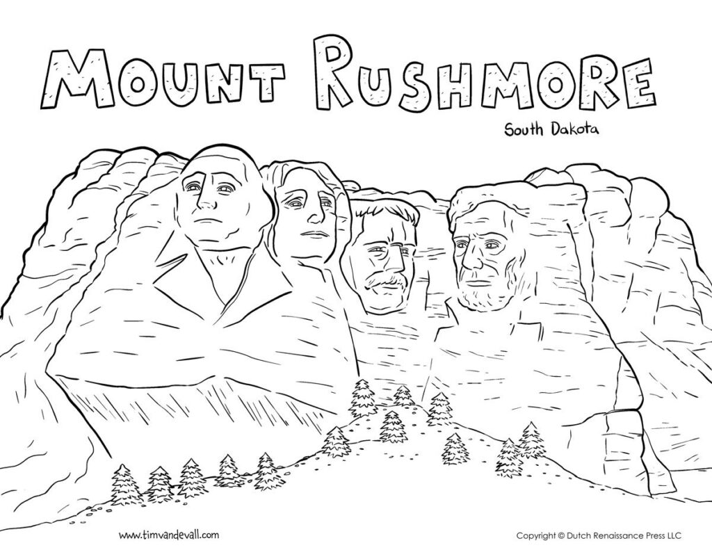 Free Printable Mount Rushmore Worksheets - Printable Worksheets