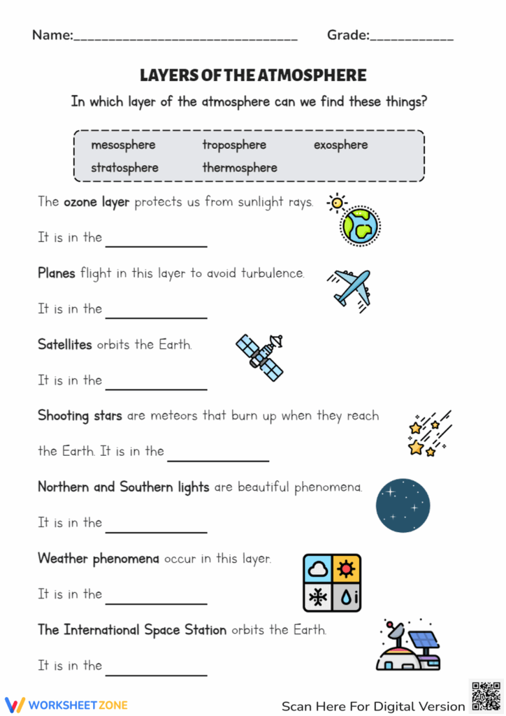 Free Printable Eighth Grade Science Worksheets - Printable Worksheets