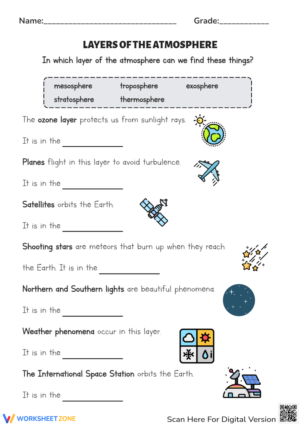 Free Printable Eighth Grade Science Worksheets - Printable Worksheets