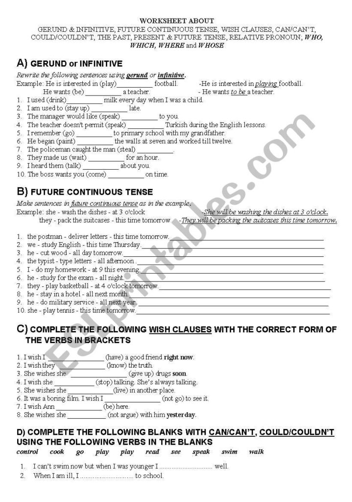 Free Printable Grade 11 English Worksheets - Printable Worksheets