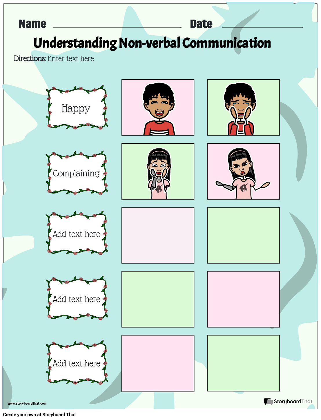 Free Printable Non Verbal Worksheets - Printable Worksheets