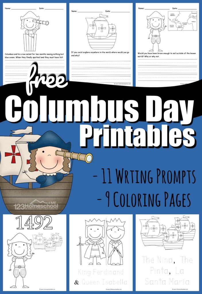 Christopher Columbus Worksheets Free Printables - Printable Worksheets