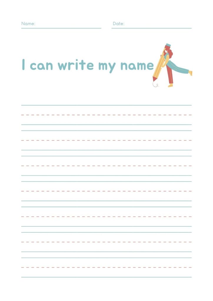 My Name Worksheet Free Printable - Printable Worksheets