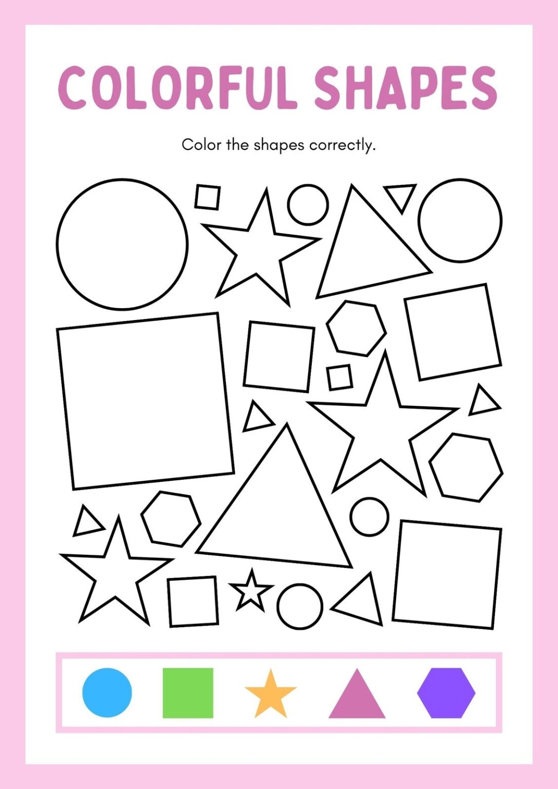 3 Year Old Worksheets Free Printables - Printable Worksheets
