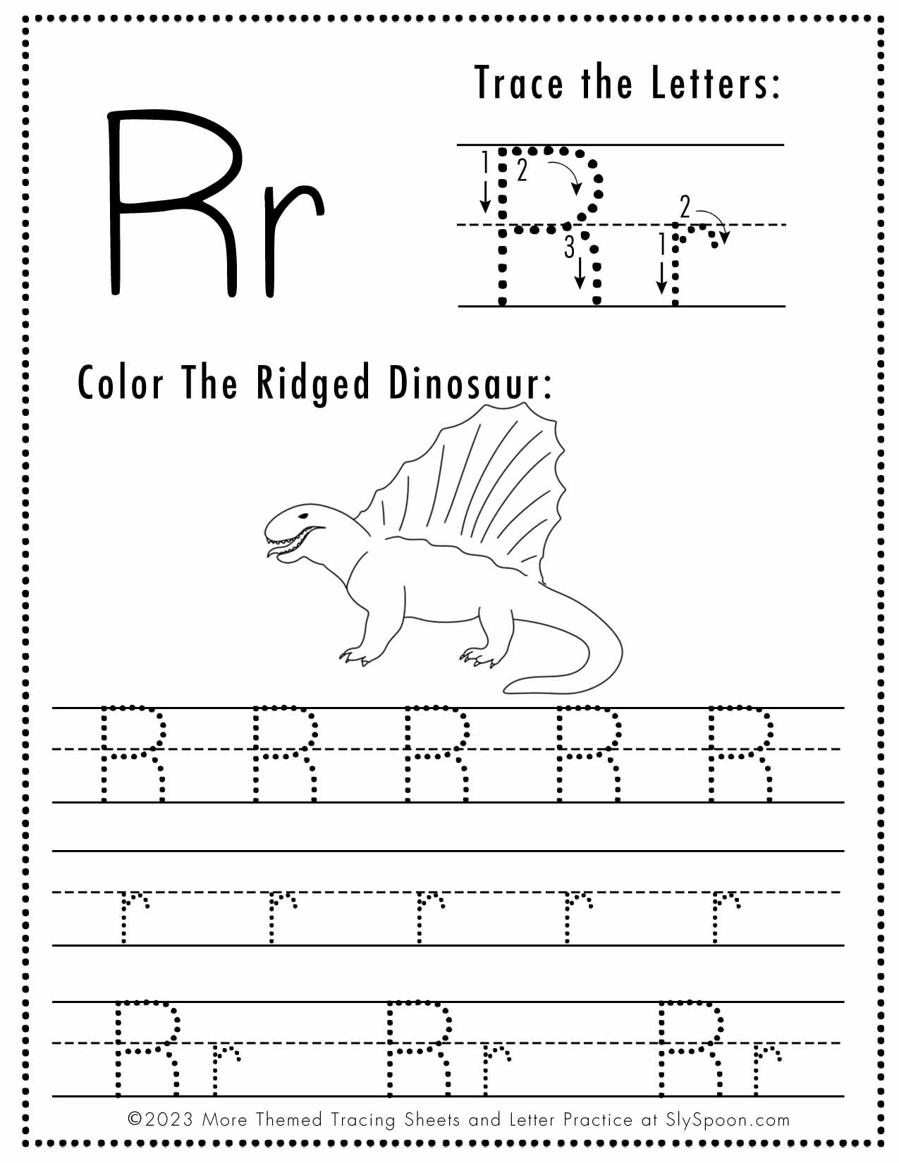 Letter R Worksheet Free Printable - Printable Worksheets