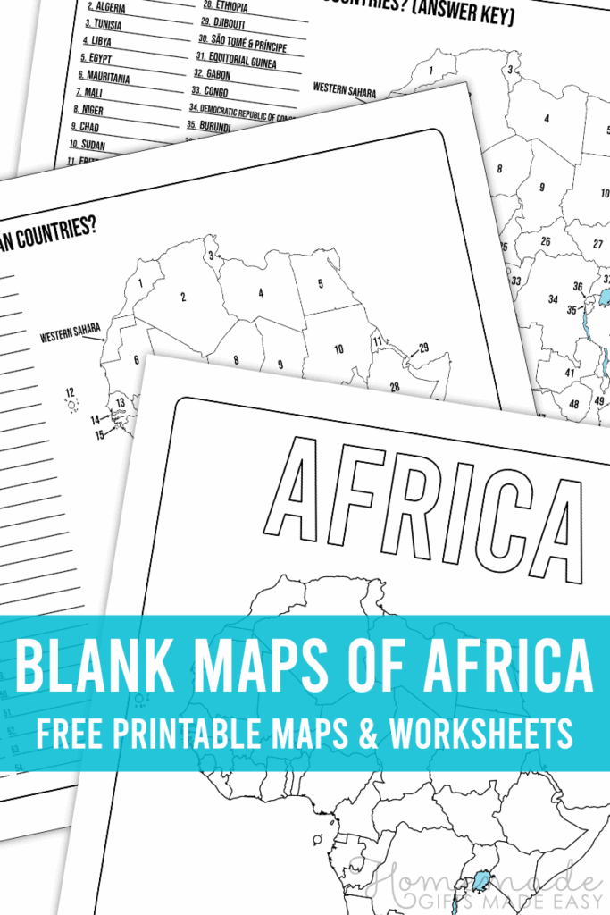 Free Printable Worksheet On African Rivers - Printable Worksheets