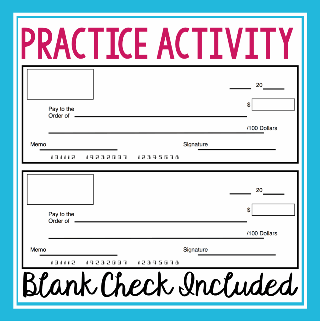Free Printable Check Writing Worksheets Pdf - Printable Worksheets