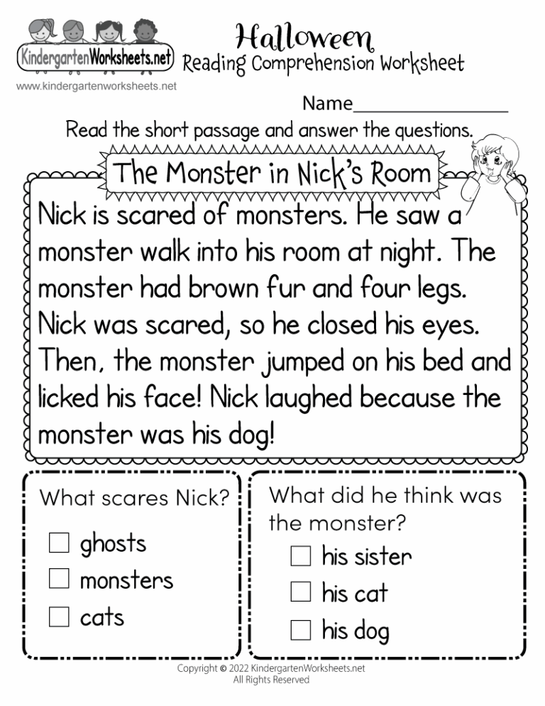 Free Printable Science Reading Comprehension Worksheets - Printable ...