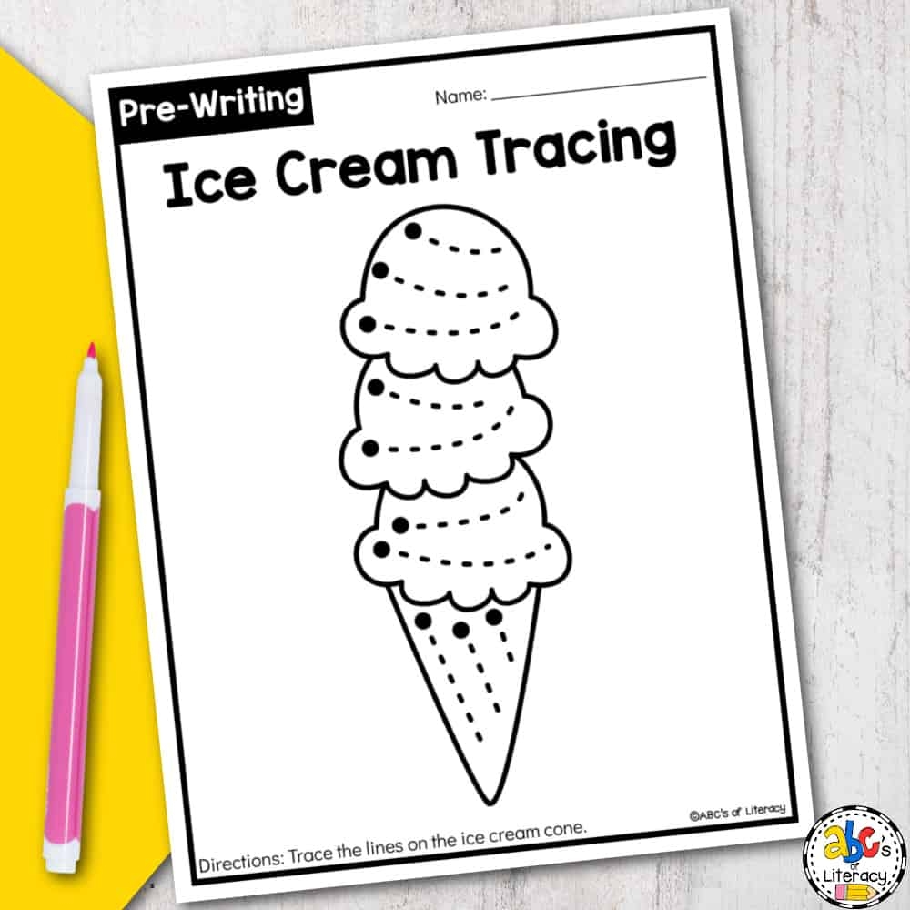Free Printable Ice Cream Worksheets - Printable Worksheets