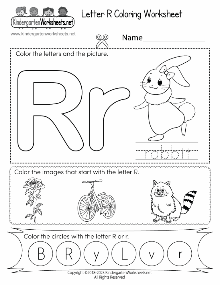 Letter R Worksheets Free Printable - Printable Worksheets