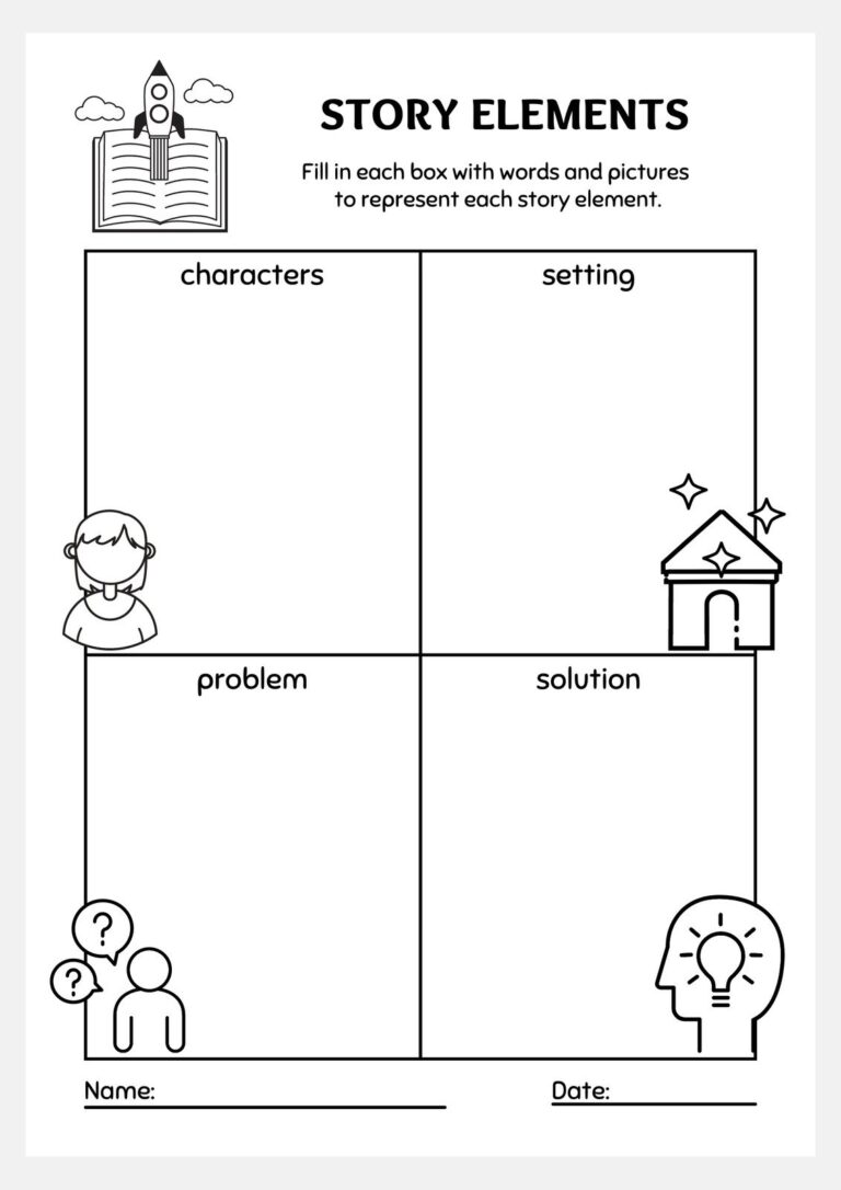 Free Printable Story Elements Worksheets - Printable Worksheets