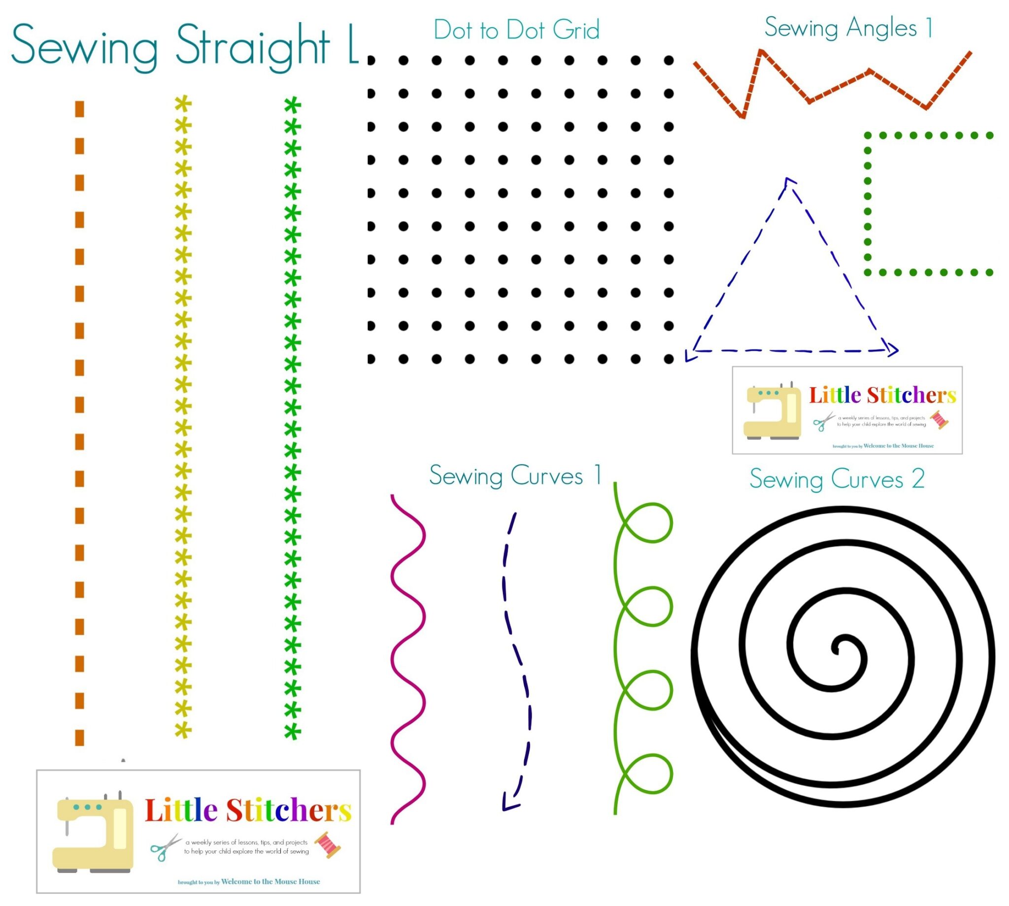 Free Printable Practice Sewing Worksheets - Printable Worksheets