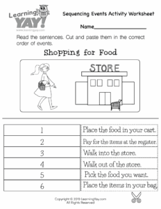 Free Printable Reading Sequencing Worksheets - Printable Worksheets