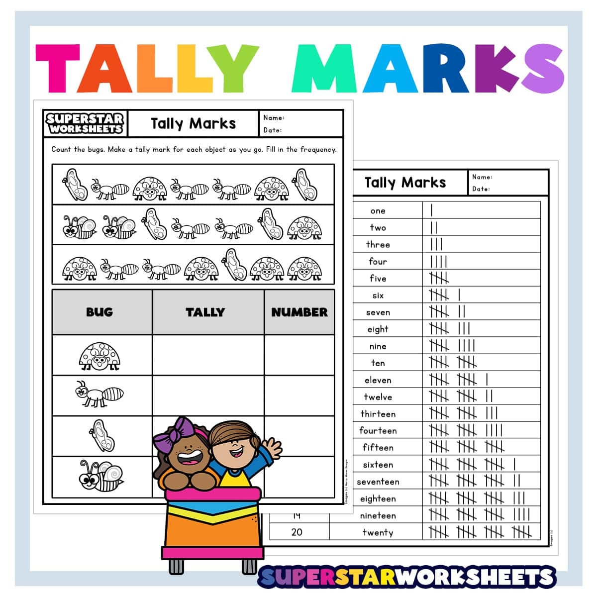 Tally Marks Free Printable Worksheet - Printable Worksheets