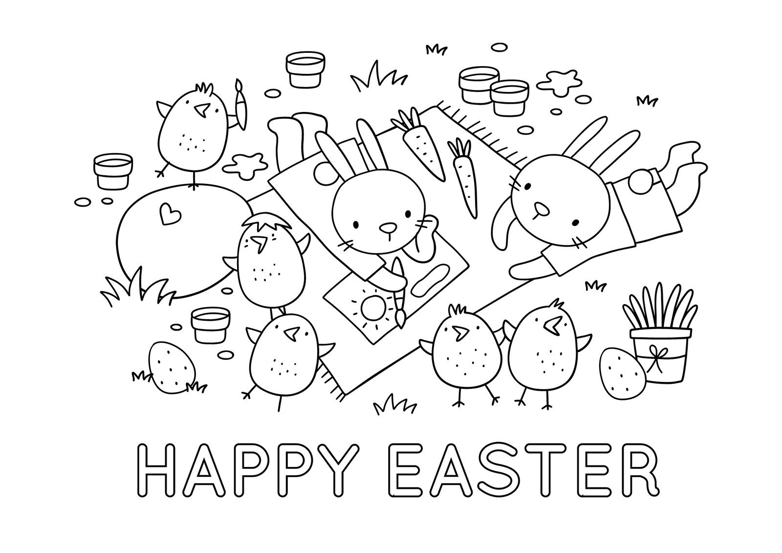 Free Easter Printable Worksheets - Printable Worksheets