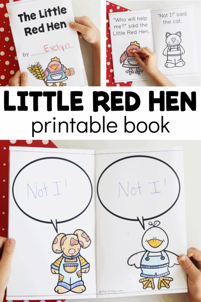 Free Printable Little Red Hen Worksheets - Printable Worksheets