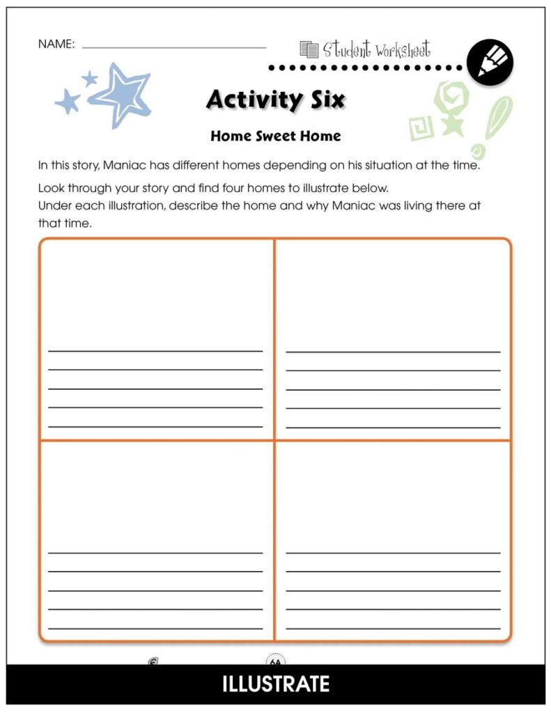 Free Printable Maniac Magee Worksheets - Printable Worksheets