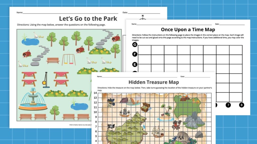 Free Printable Map Worksheets - Printable Worksheets