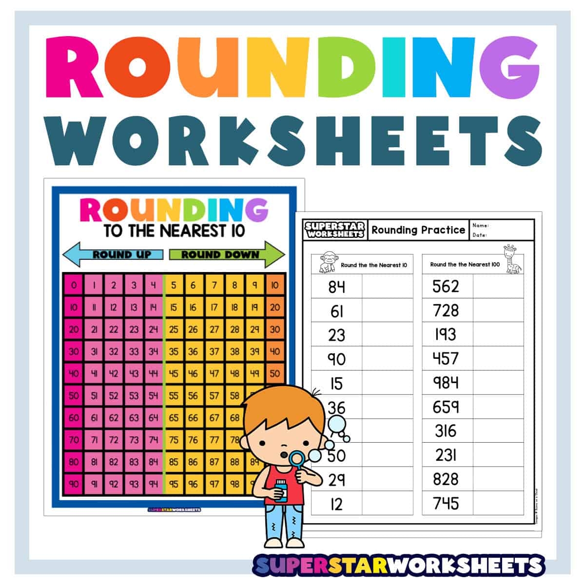 Rounding Math Worksheets Free Printable - Printable Worksheets