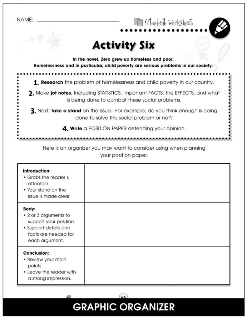 Free Printable Holes Activities Worksheets - Printable Worksheets